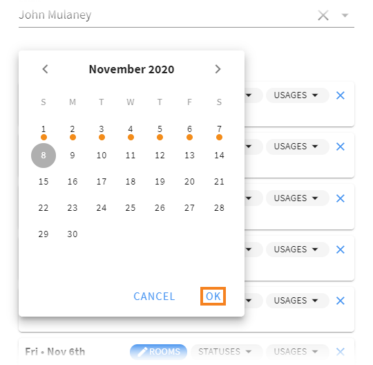 Adding Additional Dates or Rooms to an Event - VenueOps